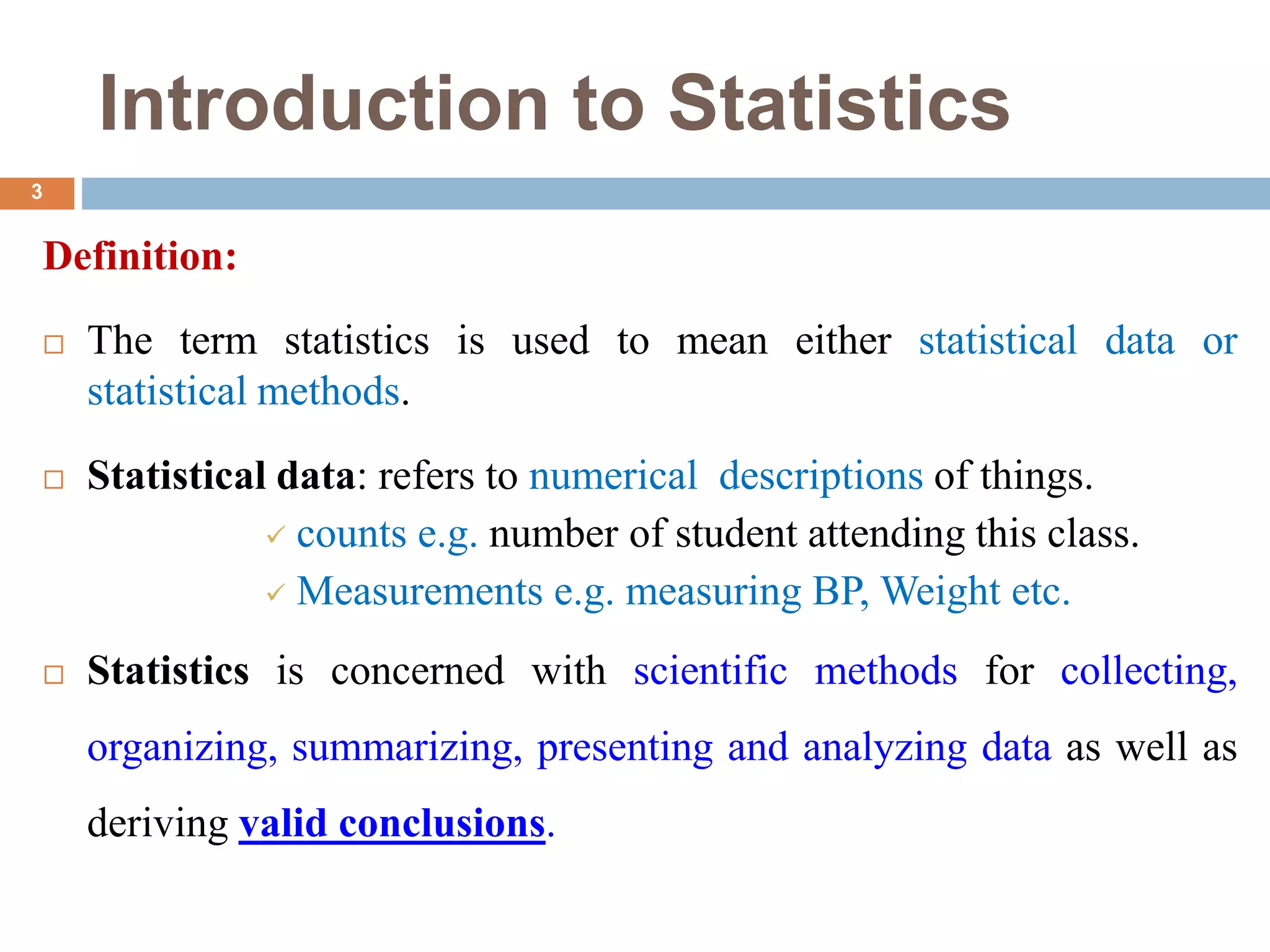 1 Introduction to Biostatistics last.pptx | Science