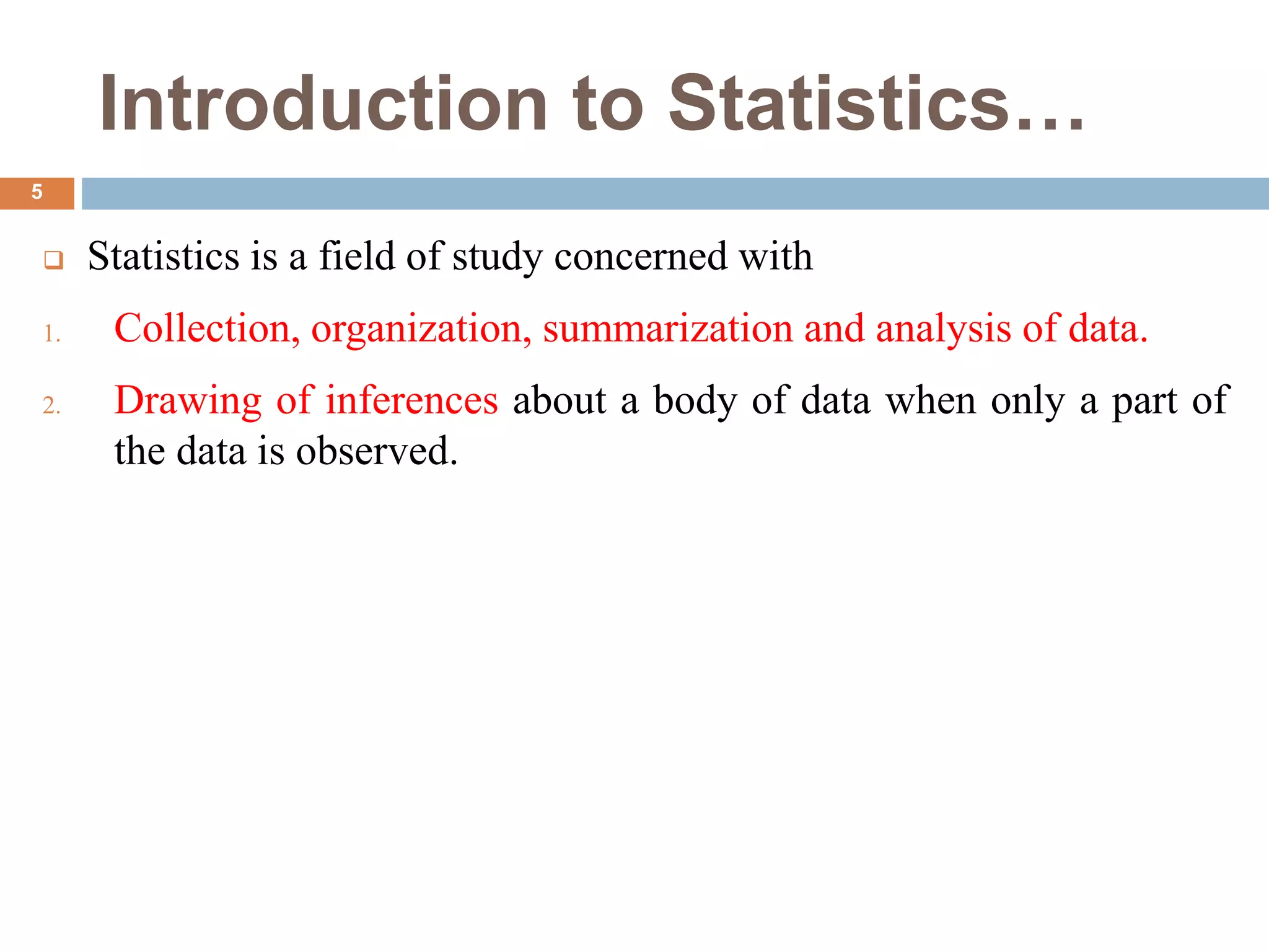 1 Introduction to Biostatistics last.pptx | Science