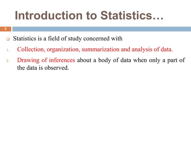 1 Introduction to Biostatistics last.pptx | Science