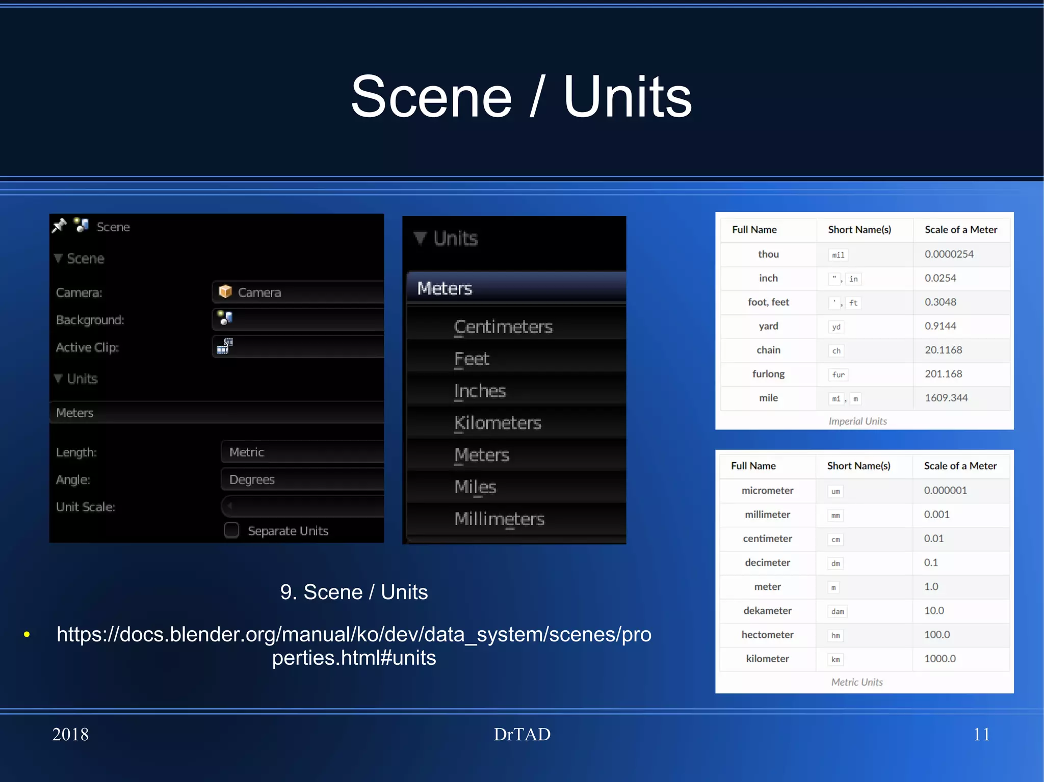 DrTAD 1 Introduction to Blender software. Interface | PPT
