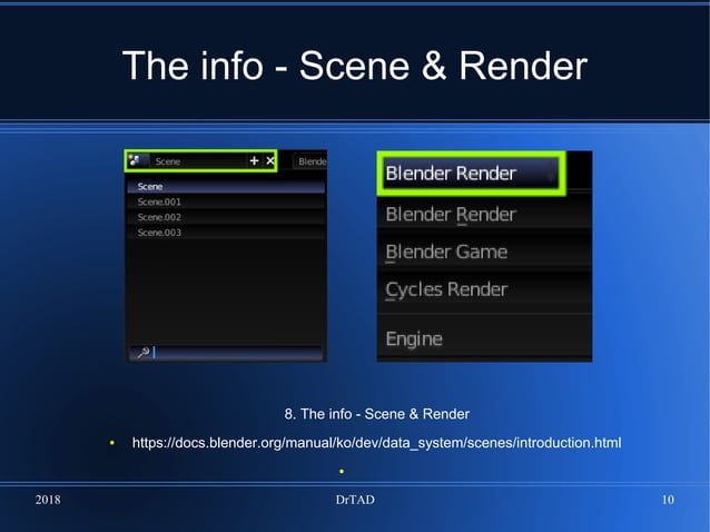 Drtad 1 Introduction To Blender Software Interface Ppt
