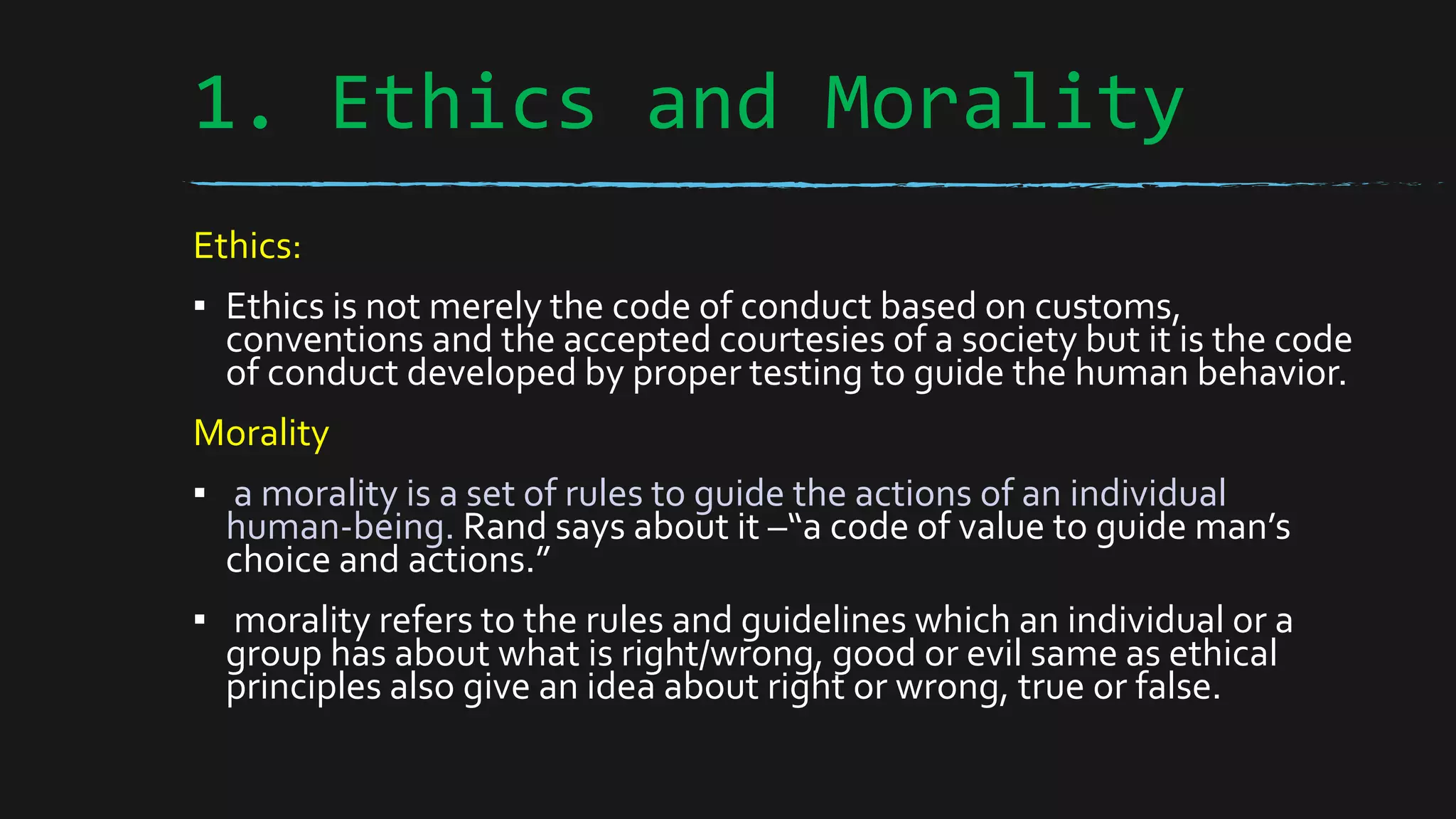 Introduction to Business Ethics | PPTX