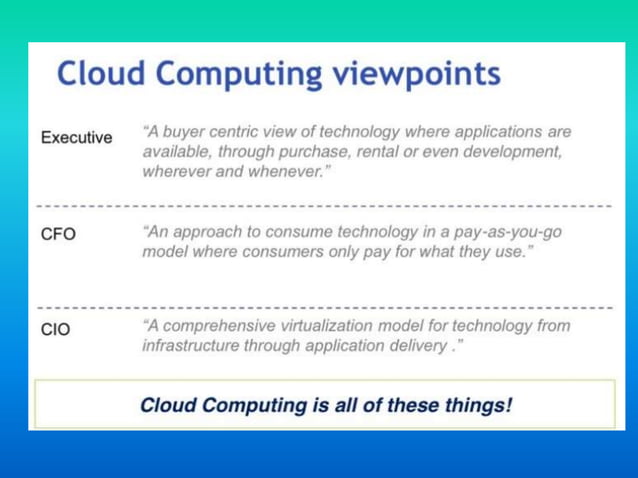 1 introduction to cloud computing | PPT