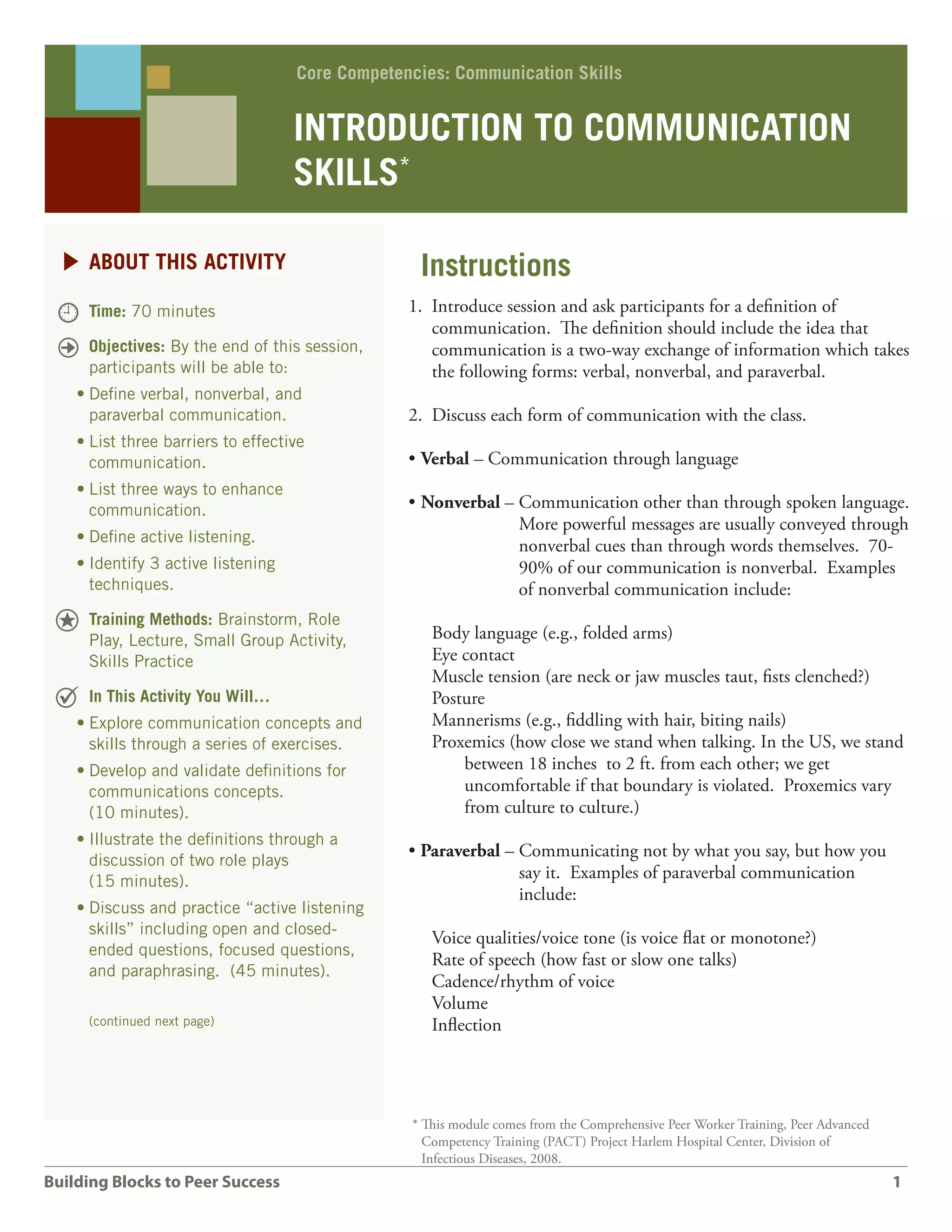 Effective Communication Skills | PDF