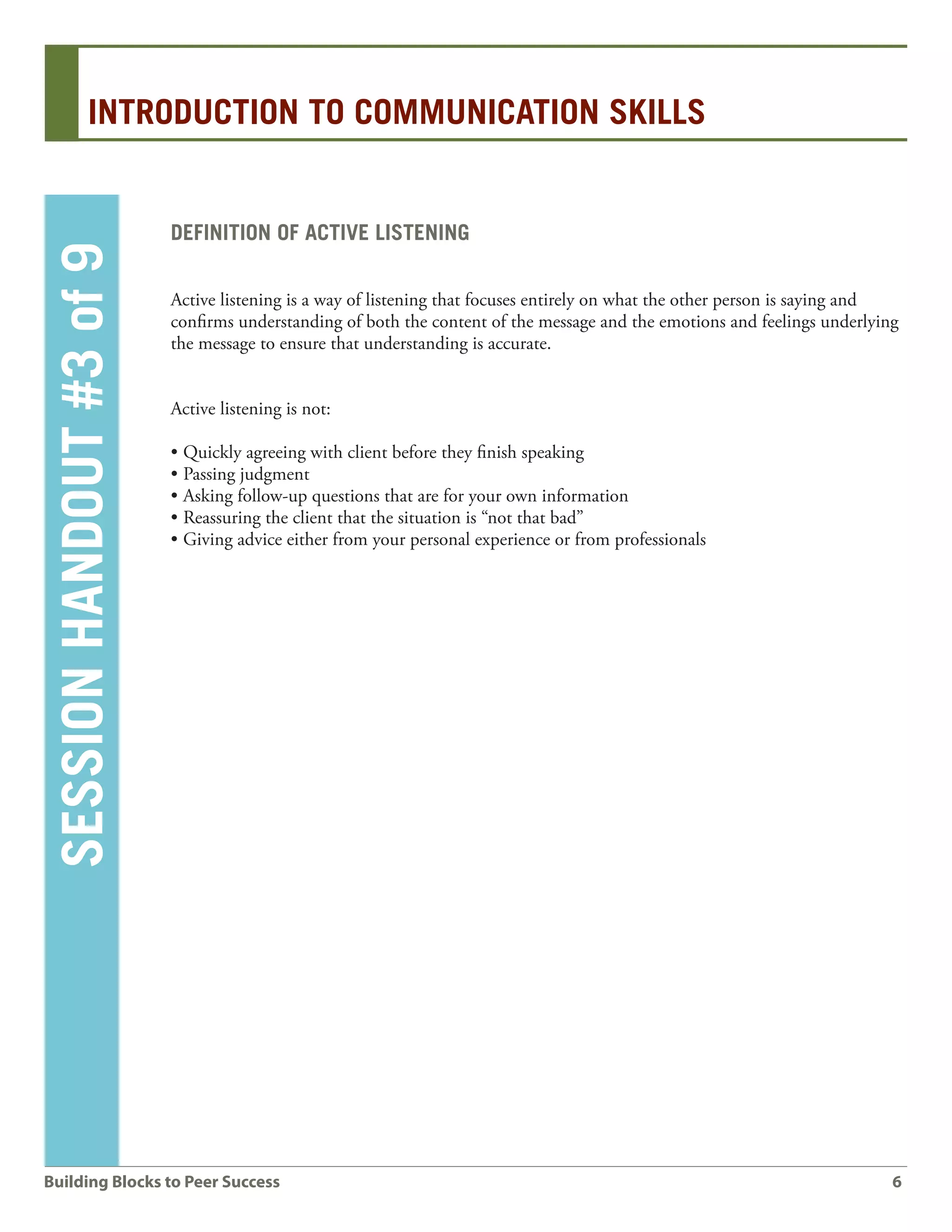 Effective Communication Skills | PDF