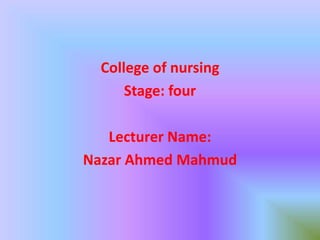(1) introduction to community health nursing | PPTX