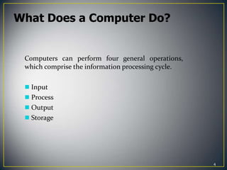 1 Introduction to Computer .ppt | Free Download