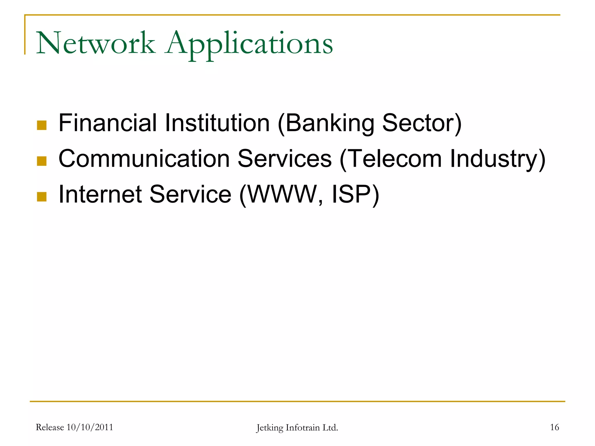 Introduction To Computer Networkppt