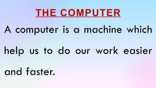 1 INTRO TO COMPUTING AND COMPUTER STUDIES | PPTX