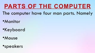 1 INTRO TO COMPUTING AND COMPUTER STUDIES | PPTX