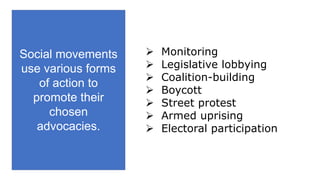 1) introduction to concepts on social movements francis isaac | PDF