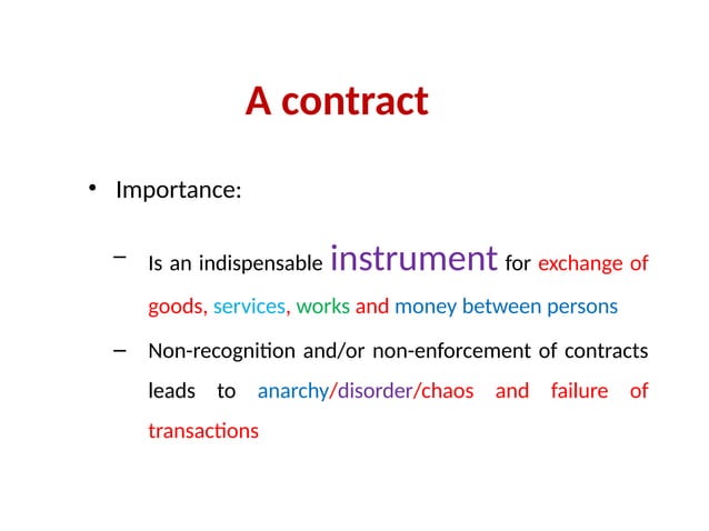 1 Introduction To Contract Specification And Quantity Survey Pptx