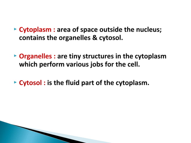 Introduction to cytology | PPT | Biological Sciences | Science