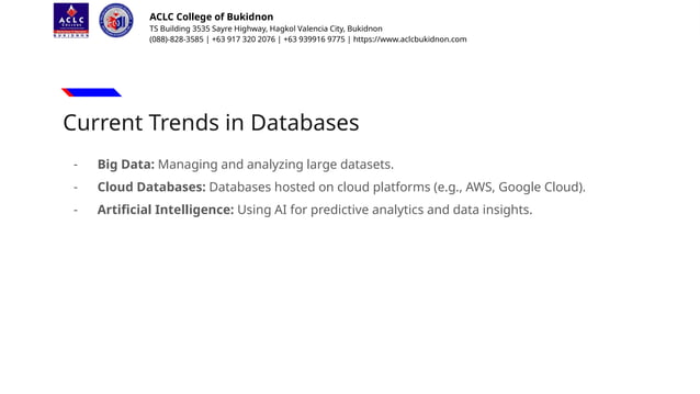 Introductiontodatabasespptx Managemnt Pptx Databases Computer Software And Applications
