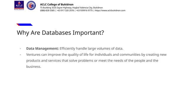 Introduction_to_Databases.pptx managemnt | PPTX | Databases | Computer ...