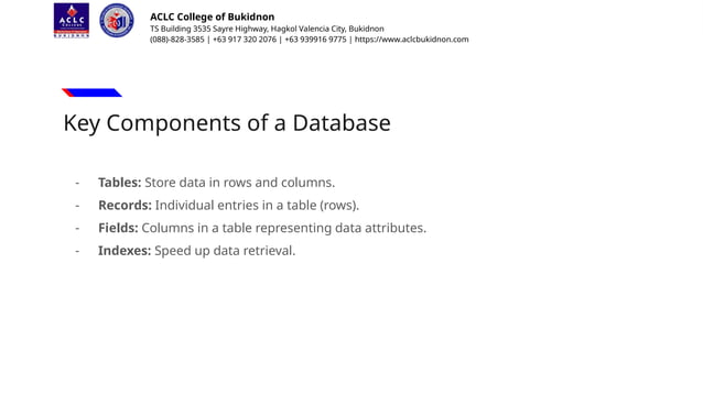 Introduction_to_Databases.pptx managemnt | PPTX | Databases | Computer Software and Applications