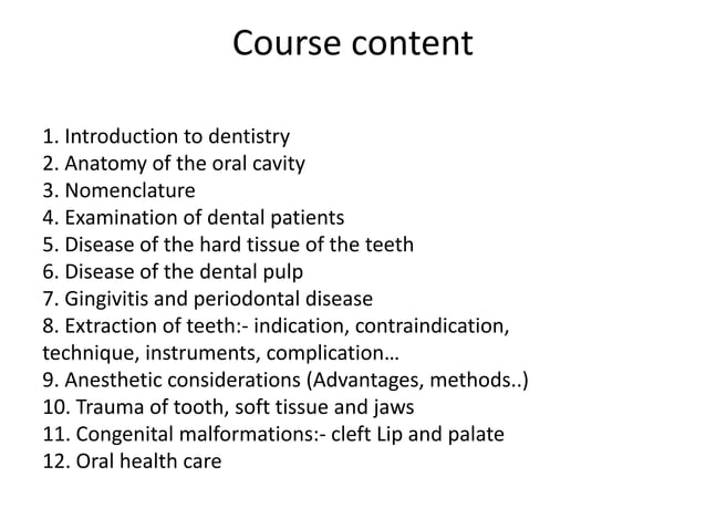 1) Introduction to Dentistry study about teeth and.pptx