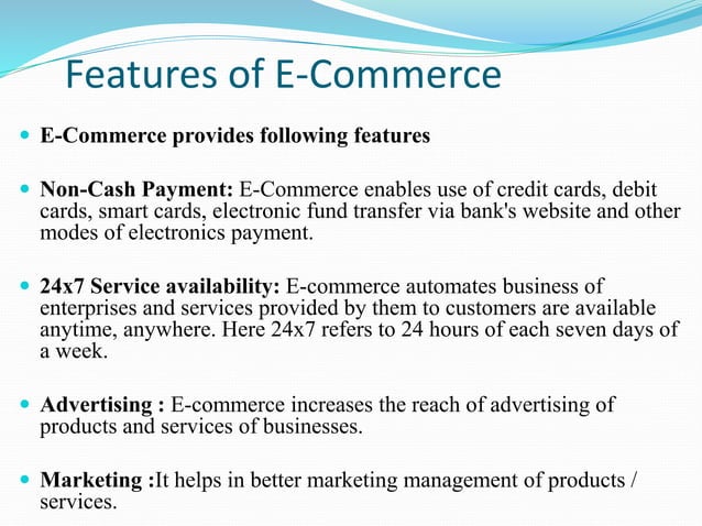 1 introduction to e commerce | PPTX | Internet | Computing