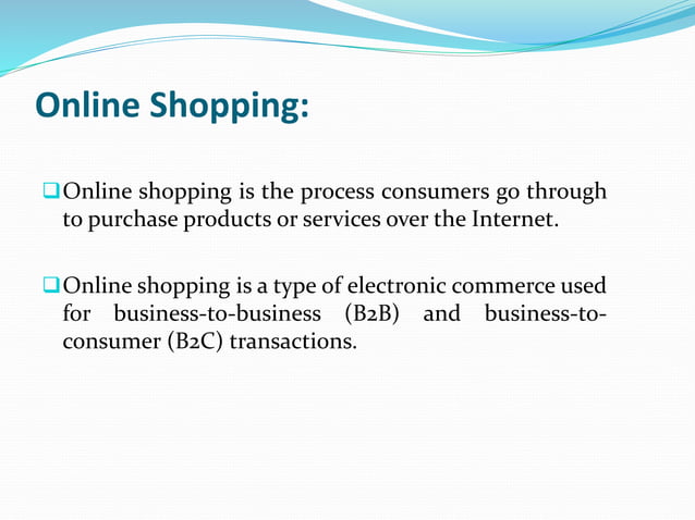 1 introduction to e commerce | PPTX | Internet | Computing
