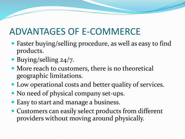 1 introduction to e commerce | PPTX | Internet | Computing