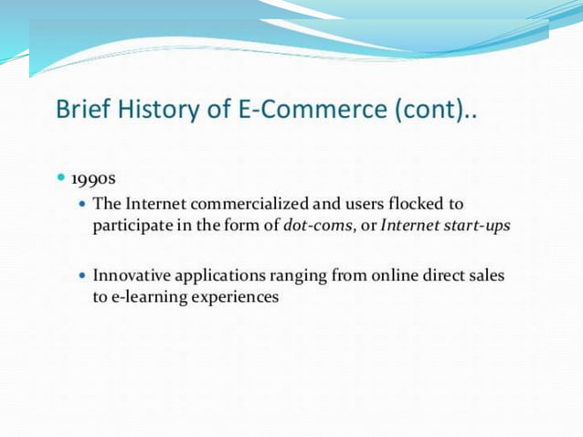 1 introduction to e commerce | PPTX | Internet | Computing
