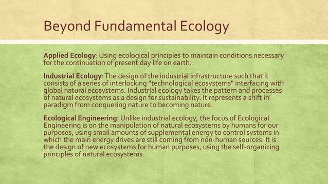 Introduction to Ecology | PPTX