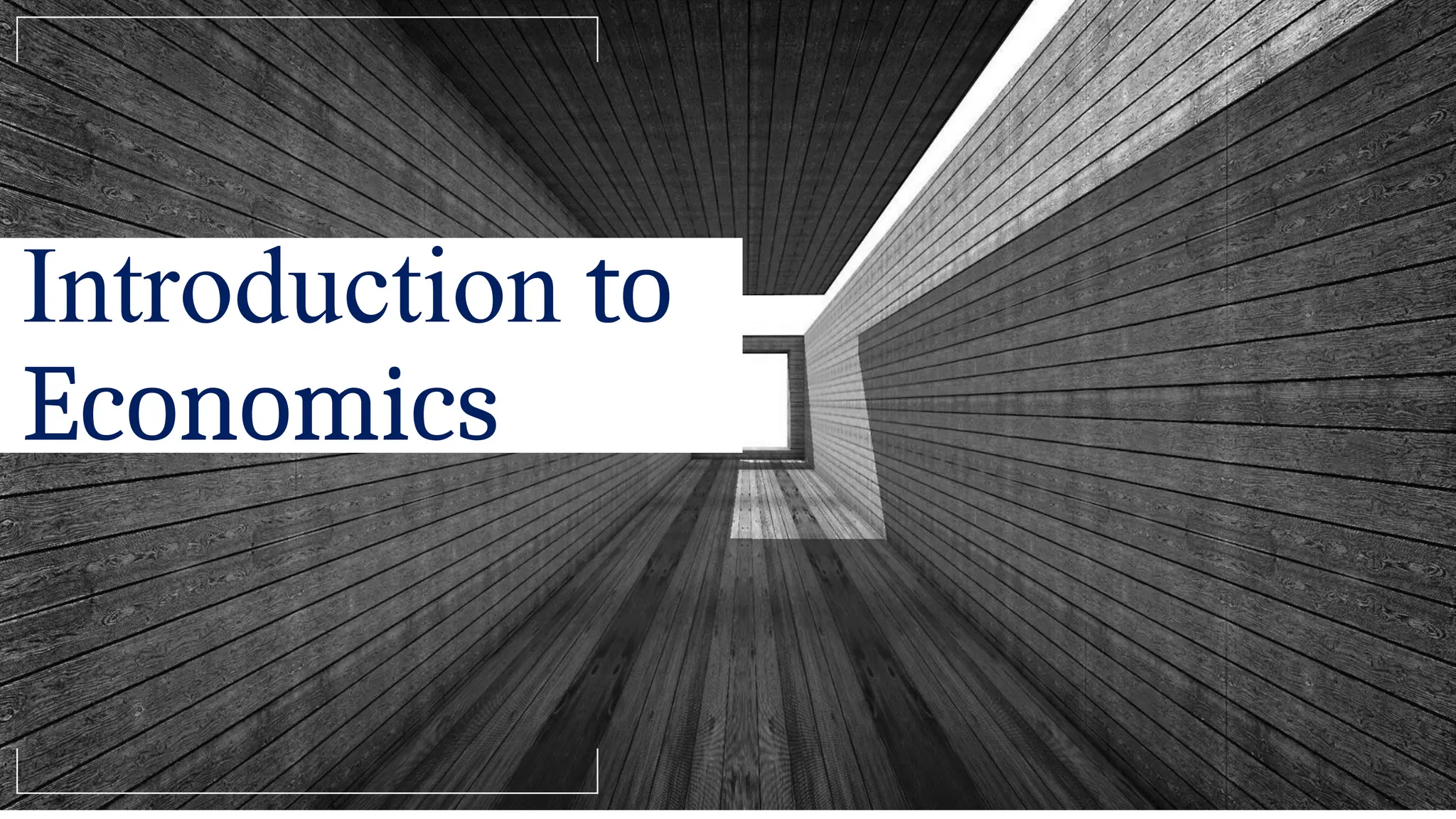 1 Introduction to Economics.pptx , Economics | PPTX