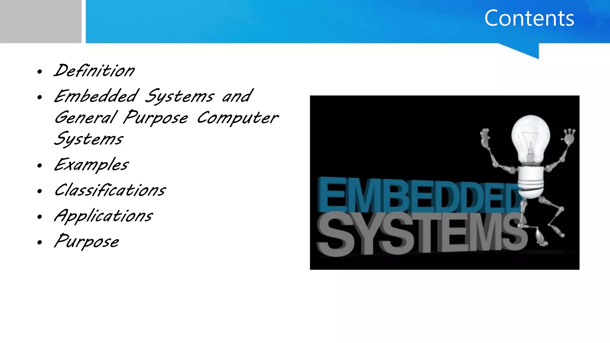 Introduction To Embedded Systems Pptx Computing Technology And Computing