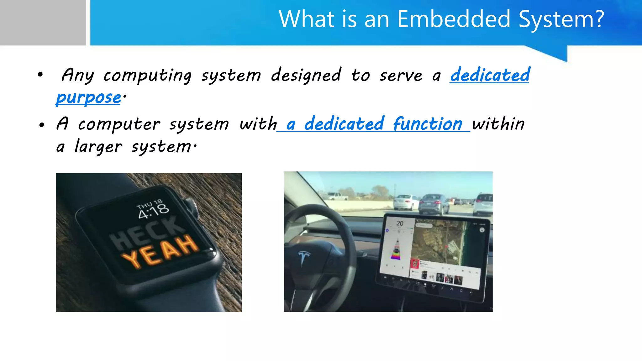 Introduction To Embedded Systems Pptx Computing Technology And Computing