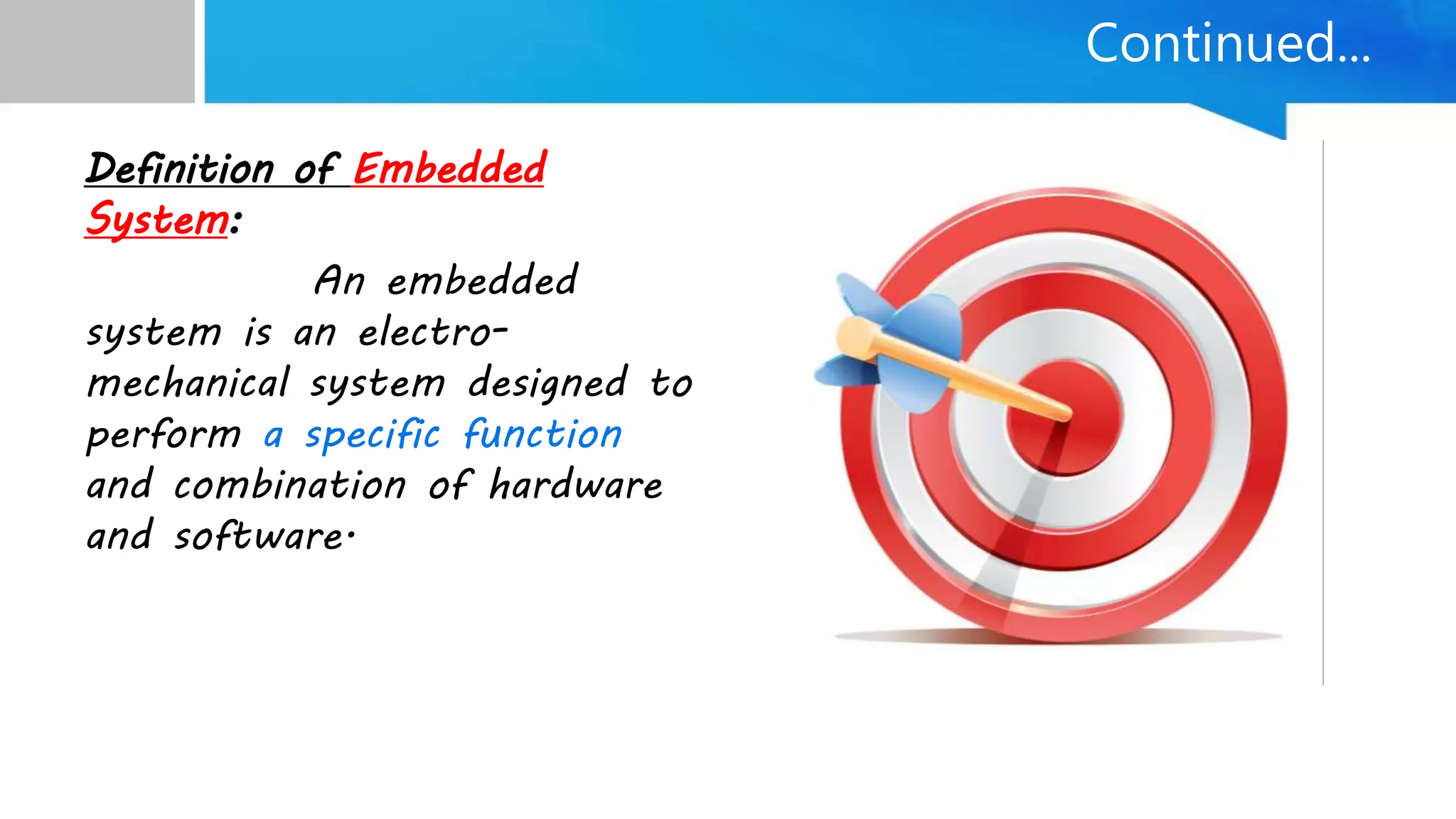 Introduction To Embedded Systems Pptx Computing Technology And Computing