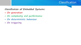Introduction to embedded systems | PPTX | Computing | Technology ...