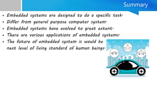Introduction to embedded systems | PPTX | Computing | Technology ...
