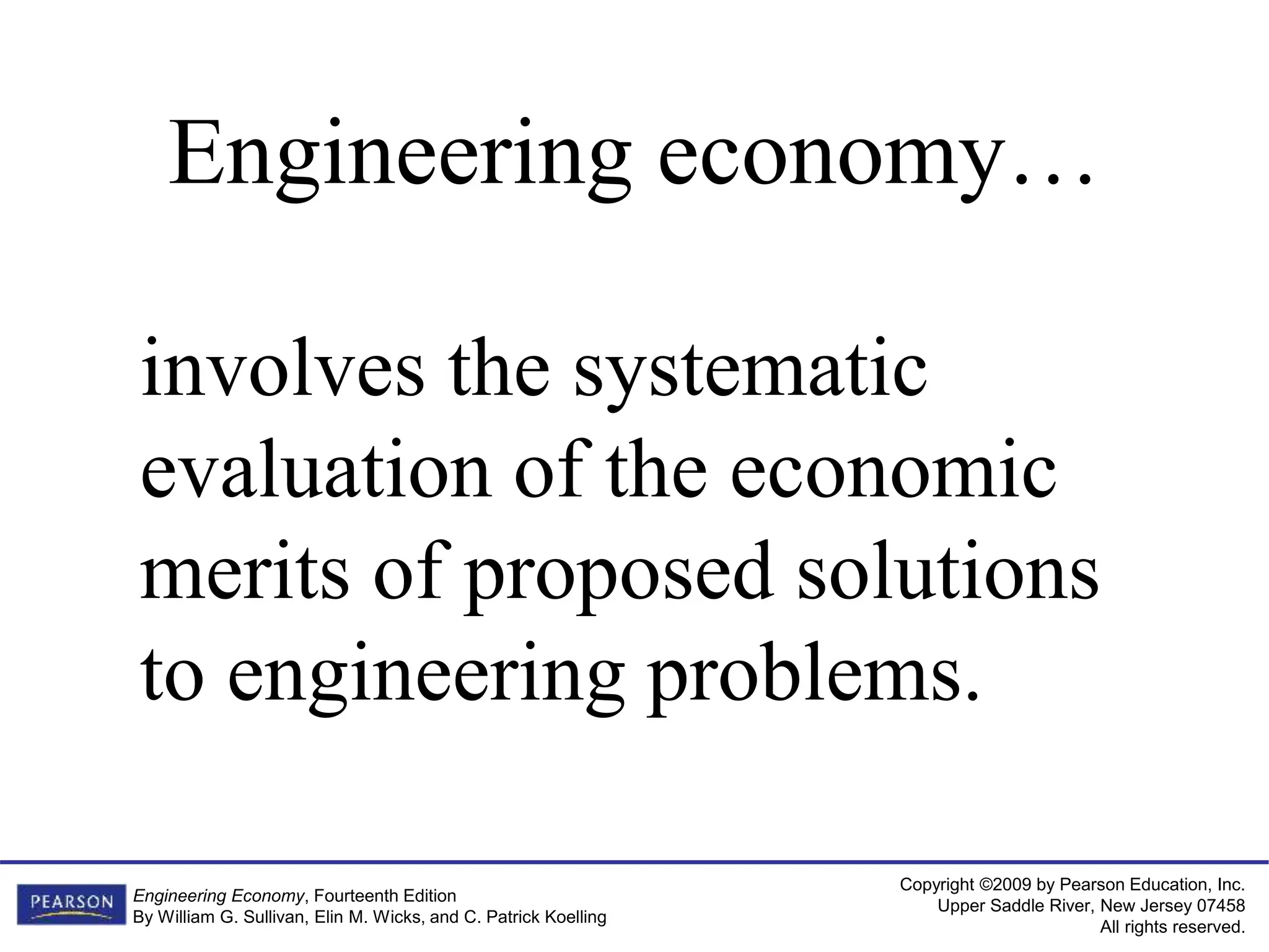 1 Introduction to Engineering Economy.ppt | Free Download
