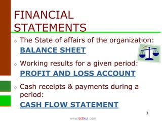 1 Introduction To Financial Statements | PPTX