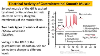 1 introduction to gastrointestinal physiology | PPTX