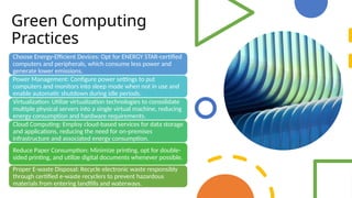 1Introduction to Green Computing. for better envipptx | PPTX