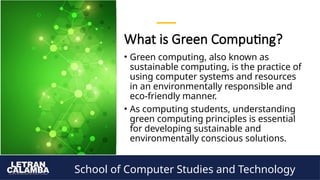 1Introduction to Green Computing. for better envipptx | PPTX