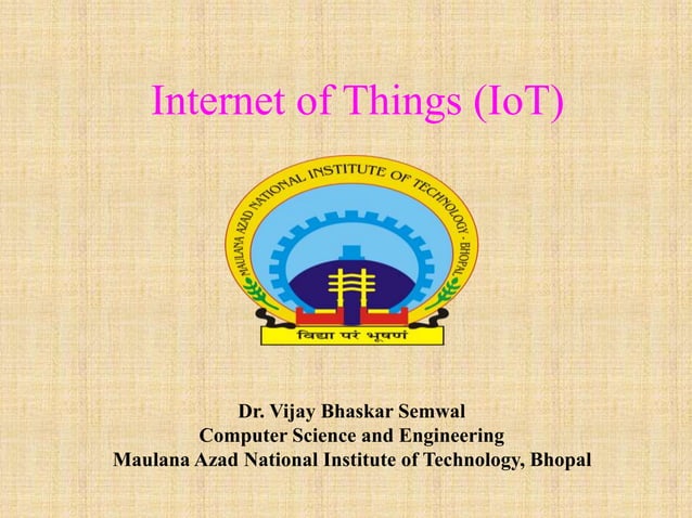 1_Introduction to IoT_Basic Terminologies.ppt | Internet of Things ...