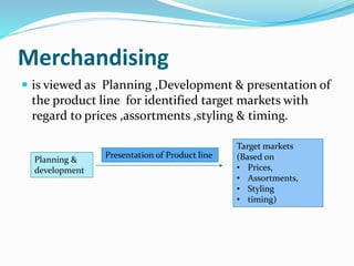 1Introduction to Merchandising | PPTX