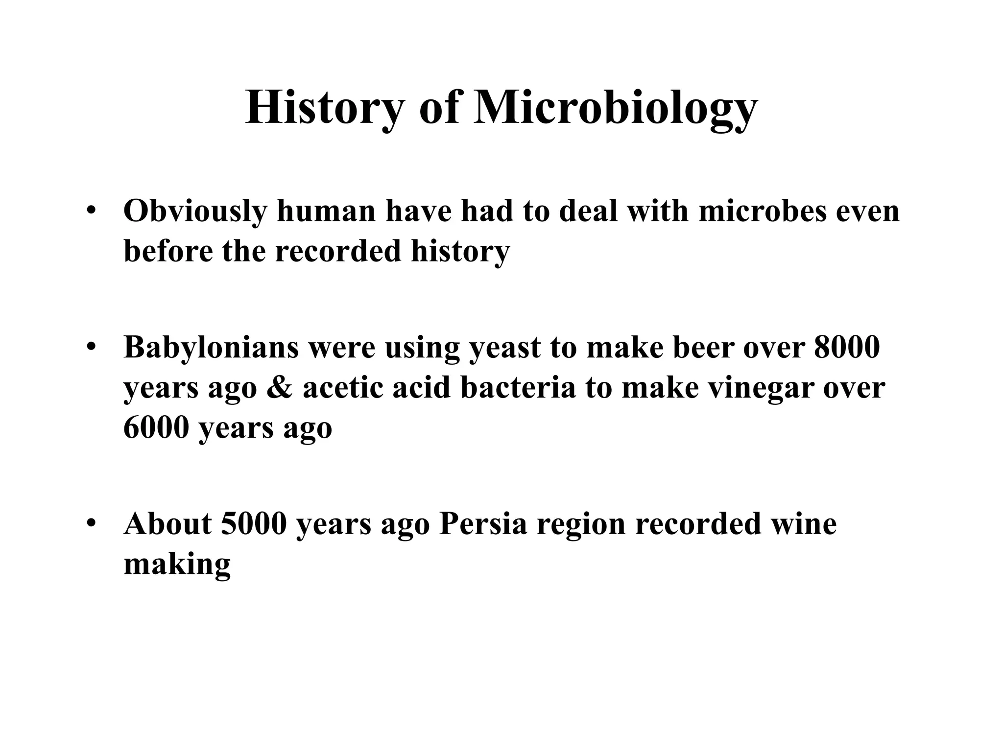 Introduction to microbiology | PPT