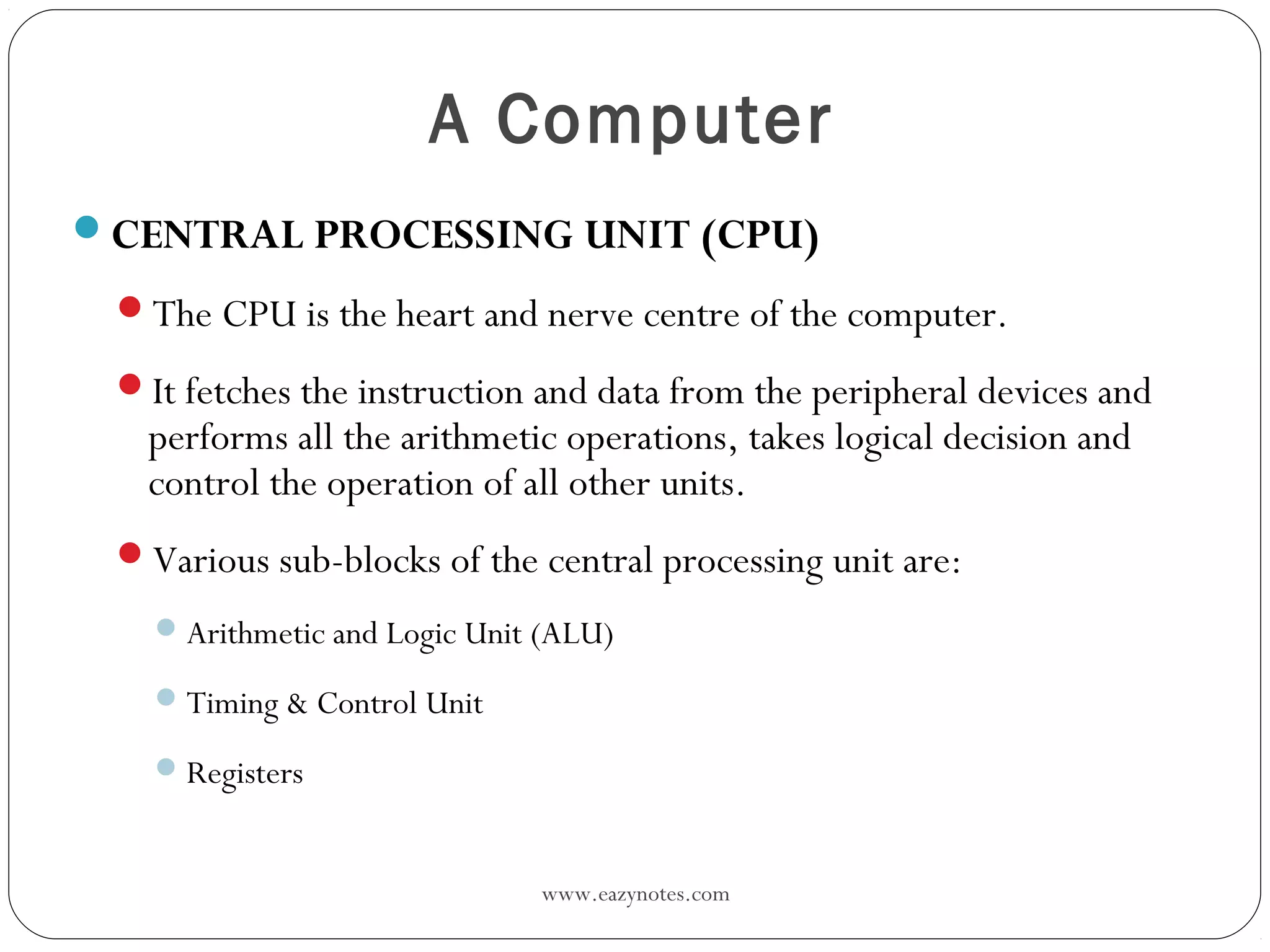 introduction to microprocessors | PPT