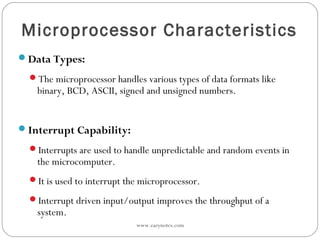 introduction to microprocessors | PPT