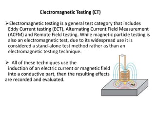 Introduction to nondestructive testing | PPTX