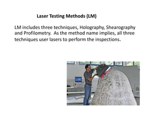 Introduction to nondestructive testing | PPTX