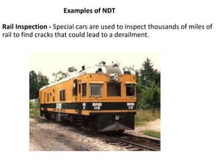Introduction to nondestructive testing | PPTX