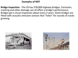 Introduction to nondestructive testing | PPTX