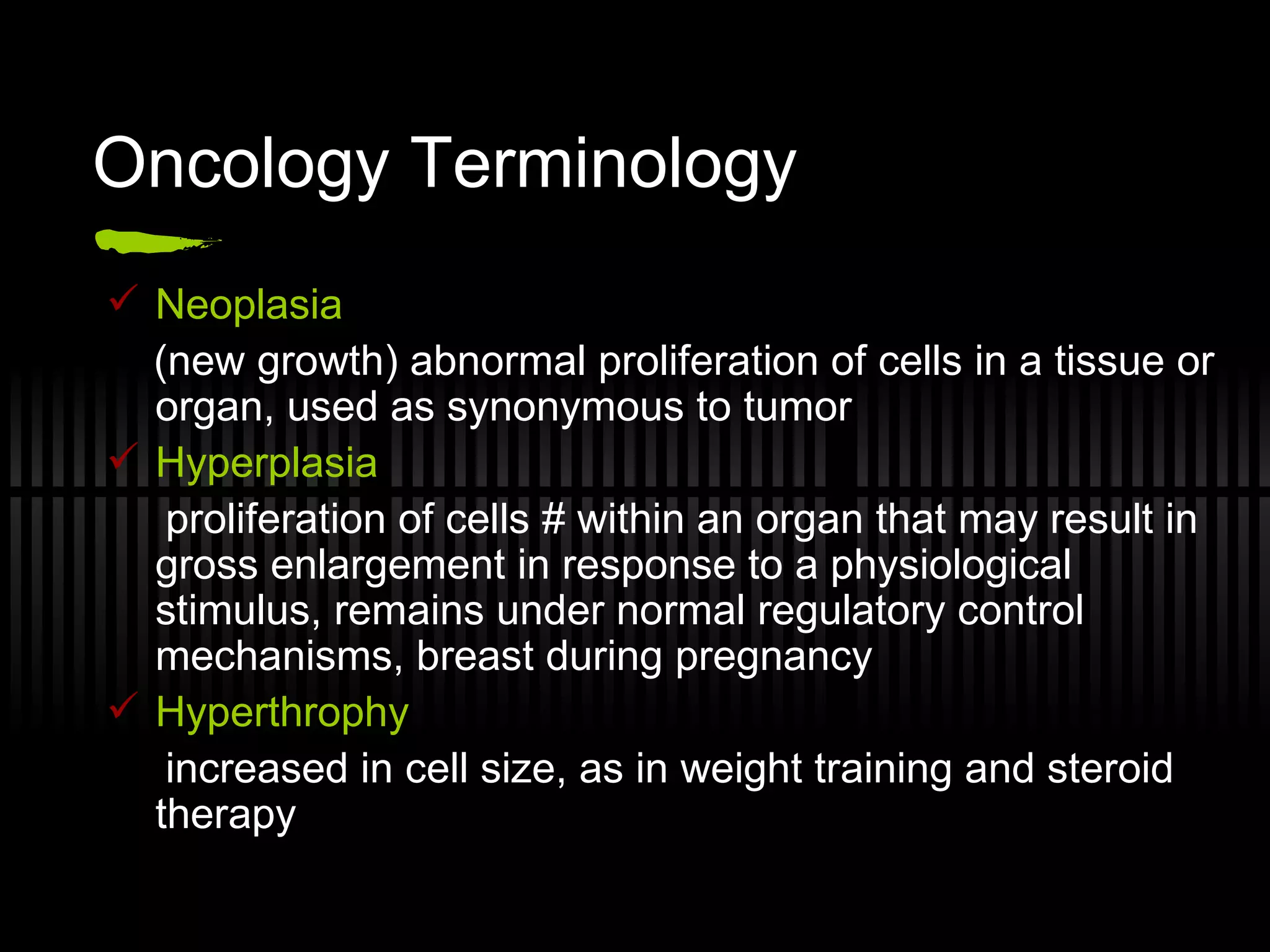 1 Introduction To Oncology | PPT