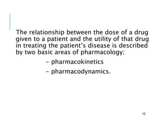 1 introduction to pharmacology | PPT