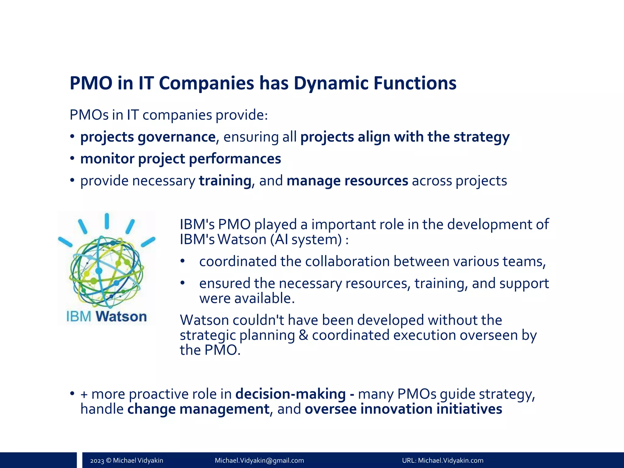 Michael Vidyakin: Introduction to PMO (UA) | PDF | Business ...