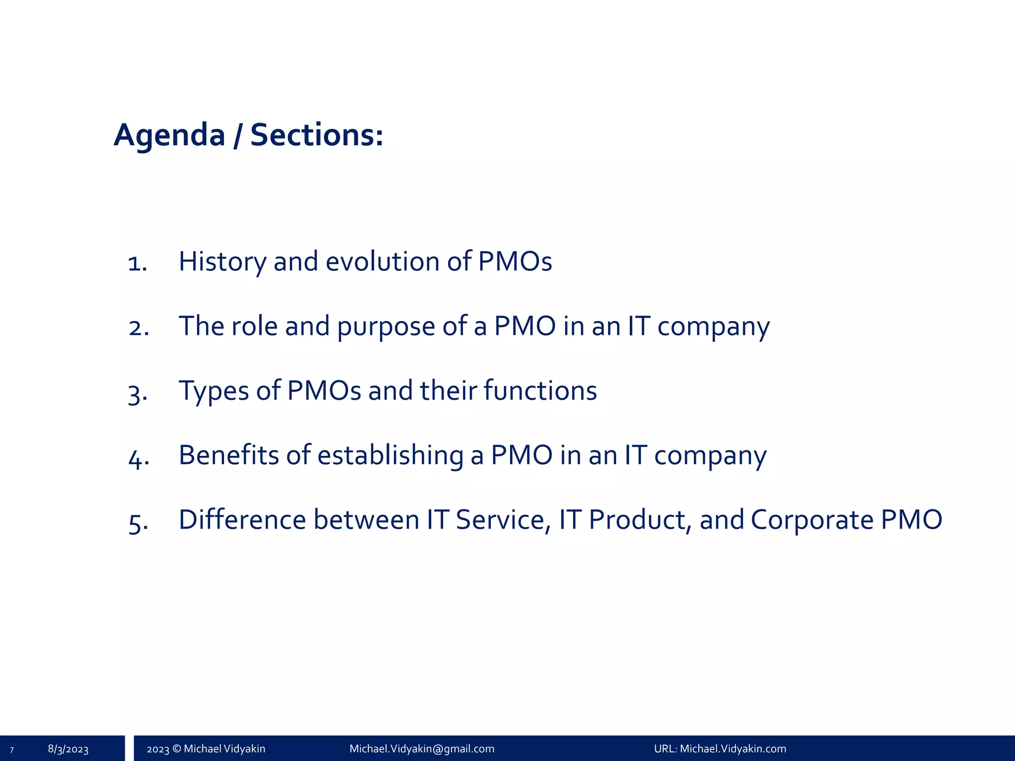 Michael Vidyakin: Introduction to PMO (UA) | PDF | Business ...